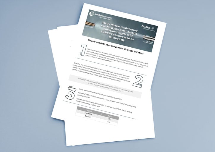 How much does your compressed air cost?